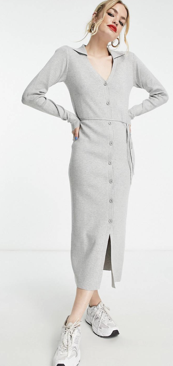 30 Of The Best Asos Throw-It-On Knitted Dresses Out!