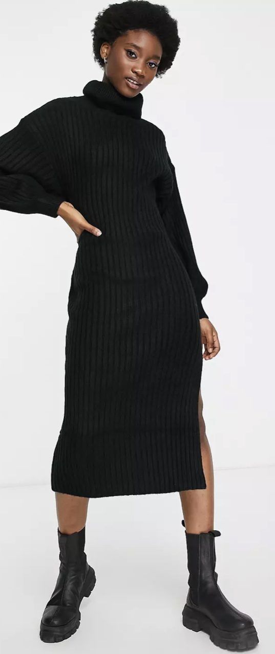30 Of The Best Asos Throw-It-On Knitted Dresses Out!